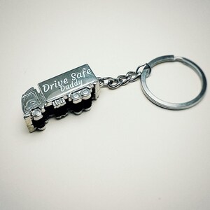 Personalized Truck Driver Keychain, Safe Driving Keychain, Personalized ...