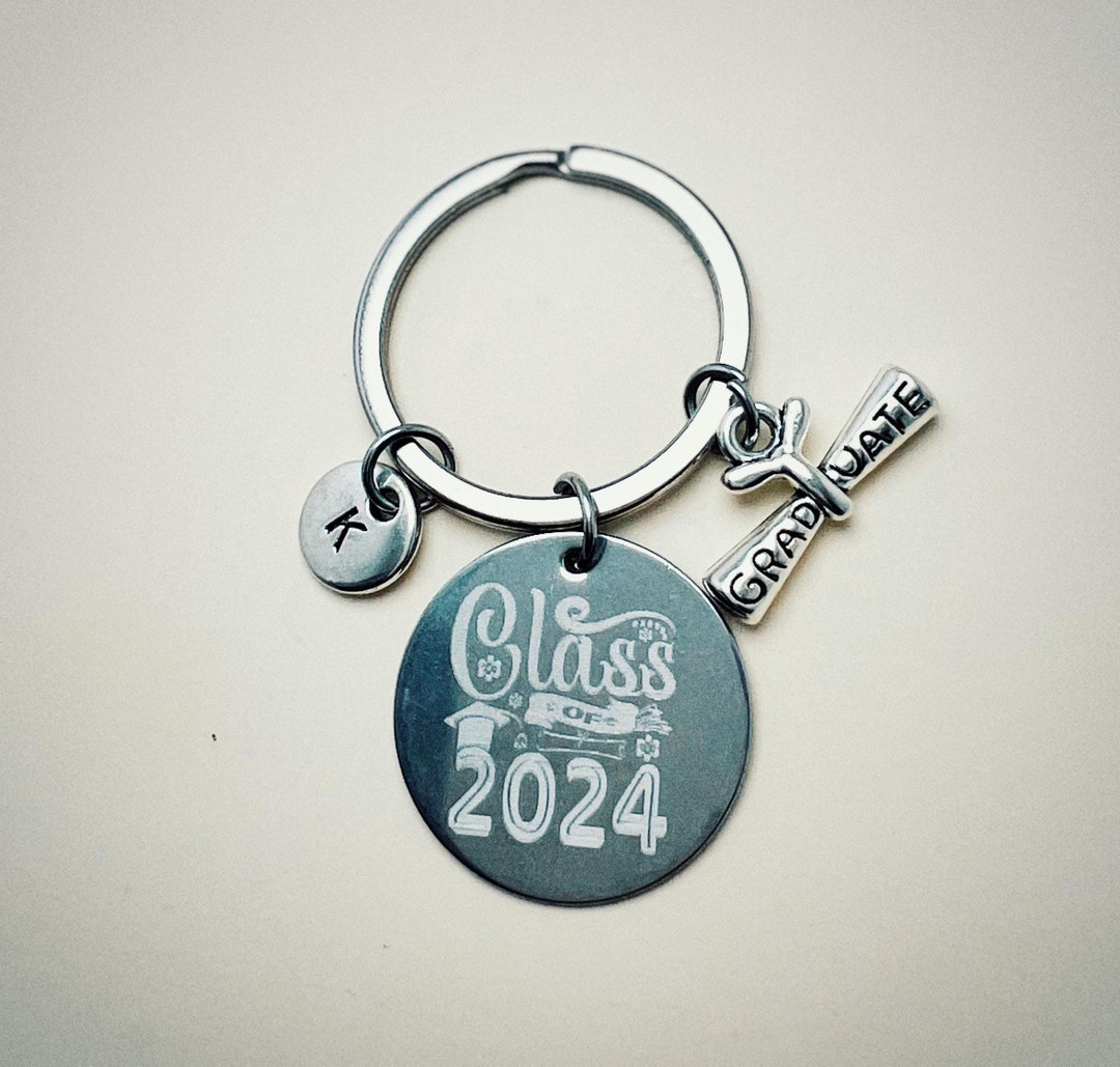 Graduation Keychain, Personalized Graduation Keychain, Graduation Gifts ...