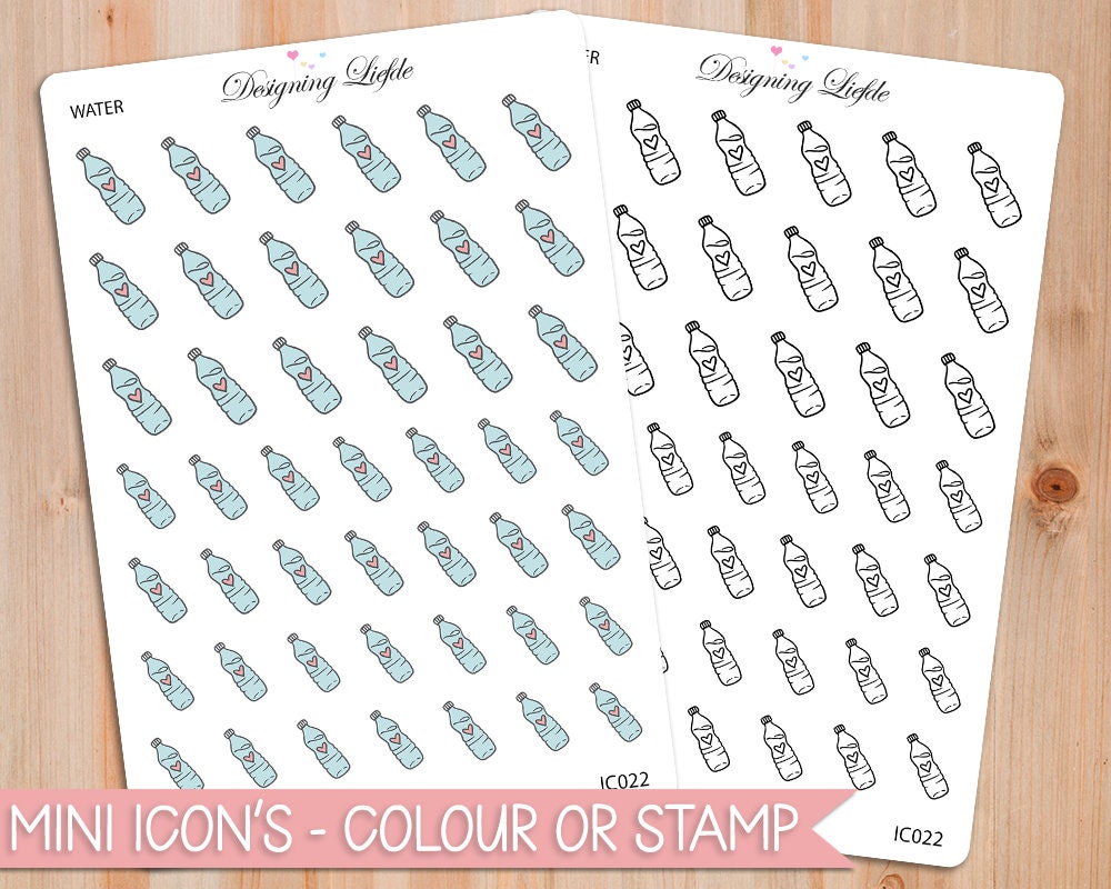 | IC009 Mini Icon planner stickers Plannerween Stickers Stickers ...