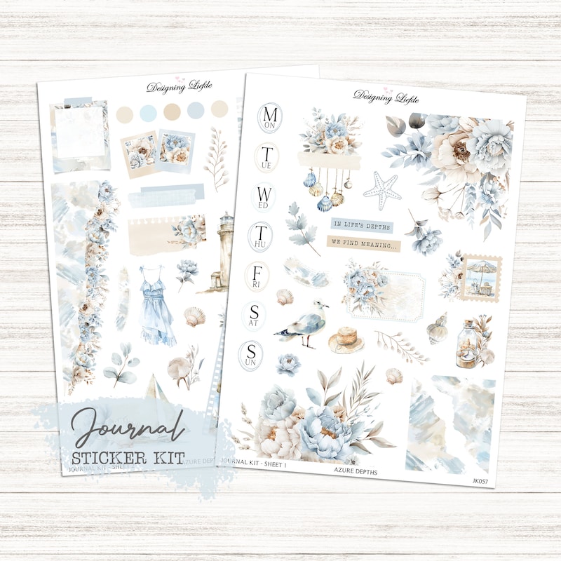 Journal Stickers - Etsy