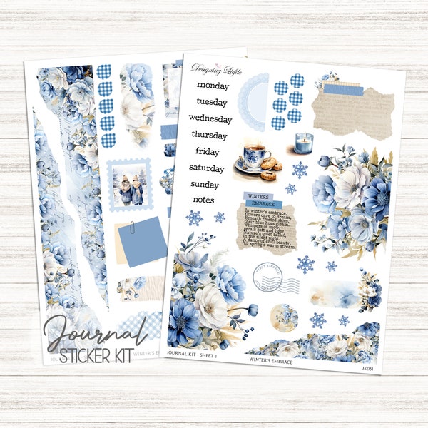 Journal Stickers - Etsy UK