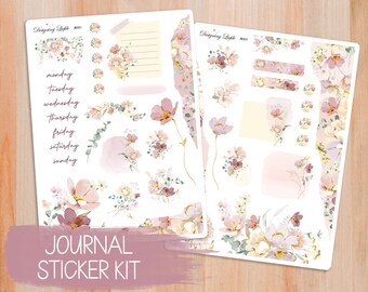 Journal Stickers - Etsy UK