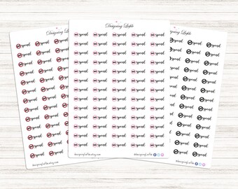 Spend Tracker Planner Stickers Money Tracker Stickers - Etsy