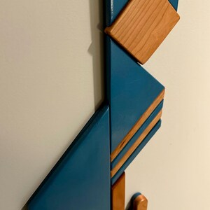 Geocat - Large- Geometric Wood Cat - Wall Art - Choice of Colors - Etsy