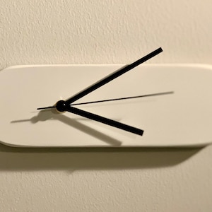 OBLONG CLOCK - Medium - Modern Wall Clock - Choice of Color! - Etsy