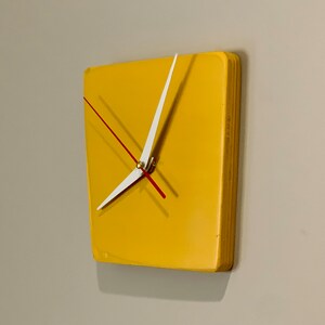 KINDA SQUARE - Medium -modern Wall Clock - Multiple Colors! - Etsy