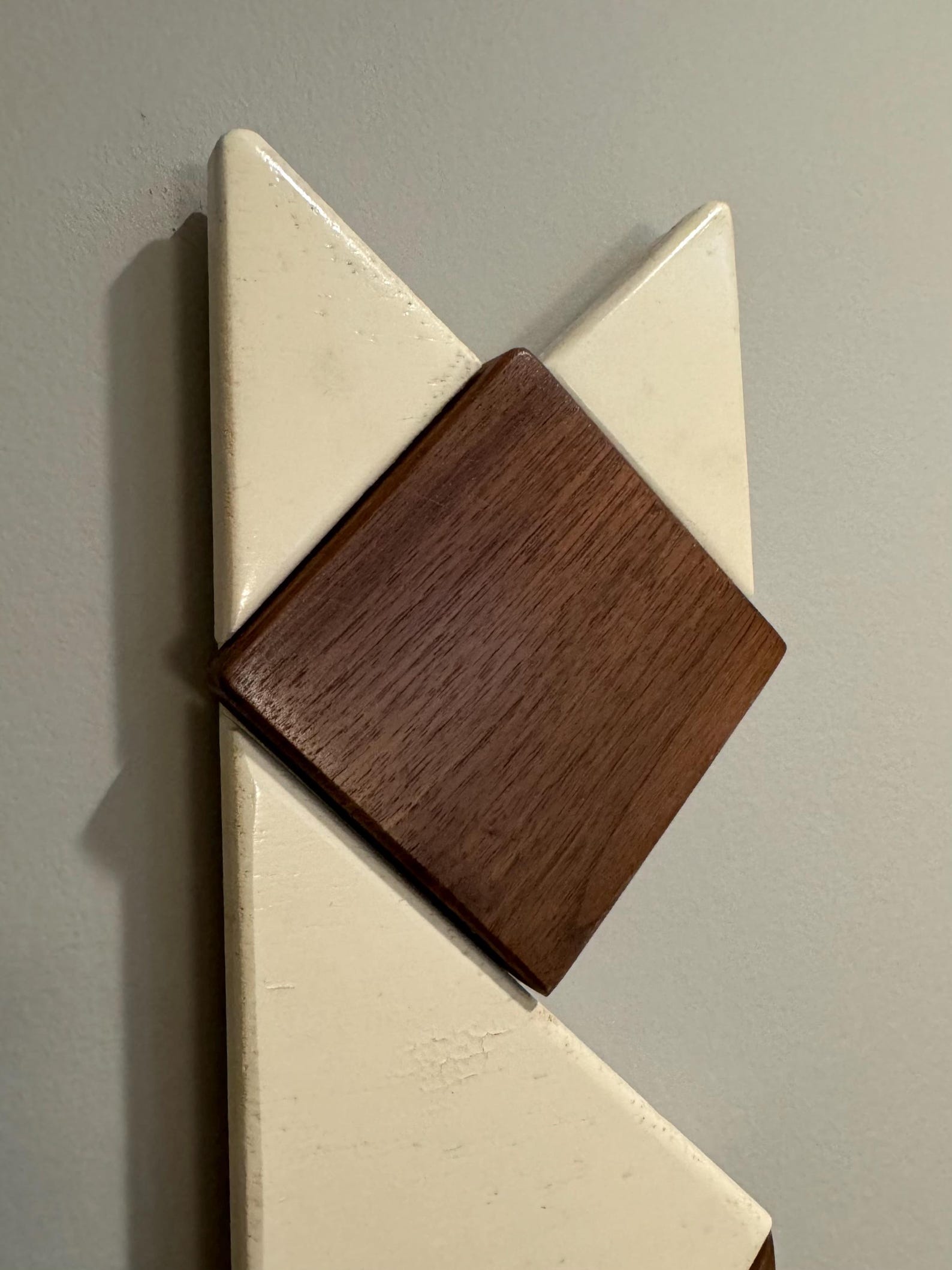 Geocat - Large- Geometric Wood Cat - Wall Art - Choice of Colors - Etsy