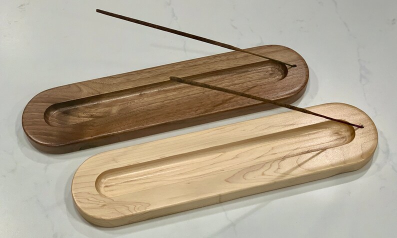 Incense Holder Tray MCM Design Minimalist Modern Lines - Etsy