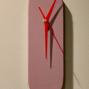 OBLONG CLOCK - Medium - Modern Wall Clock - Choice of Color! - Etsy