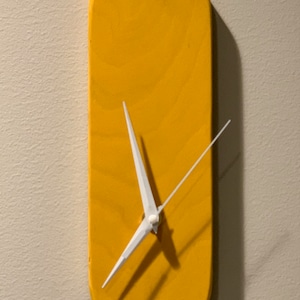 OBLONG CLOCK - Medium - Modern Wall Clock - Choice of Color! - Etsy