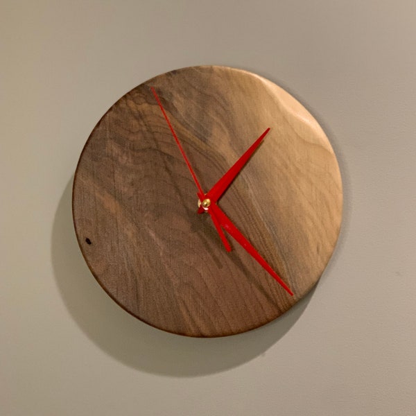 Walnut Clock - Etsy