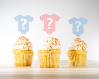 Question Mark Cupcake Toppers - Etsy