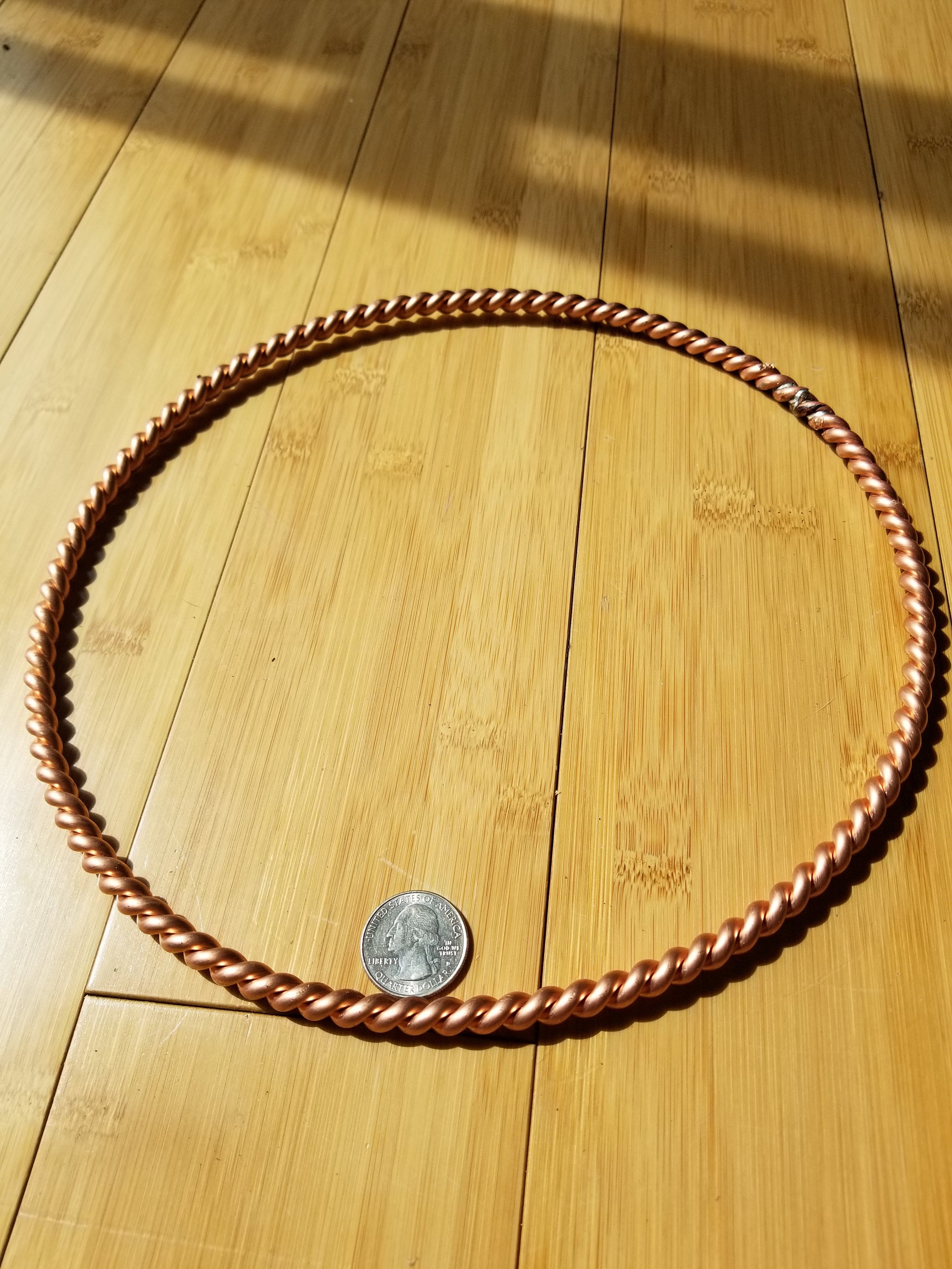 BRAZE WELDED Heavy 6 Gauge Tensor Ring Empowerment Cubit | Etsy