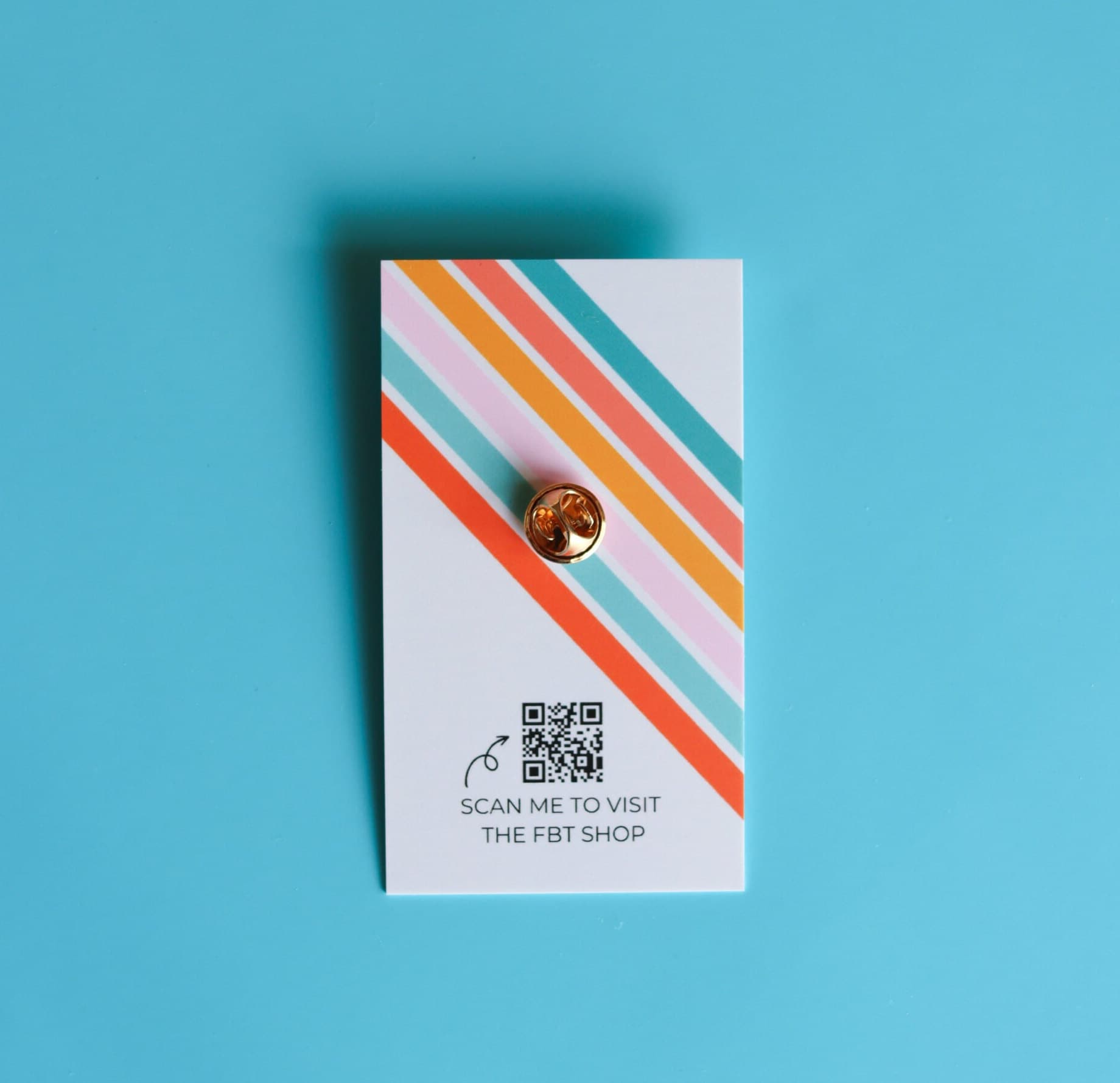 Retro Rainbow Funky Enamel Pin | Sunshine, Rainbows and Blue Skies ...