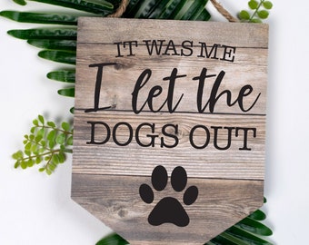Let Dog Out Sign - Etsy