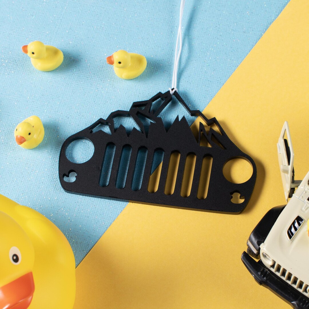 Off Road Car Hang, Rearview Mirror Car Decor, Rubber Duck Car Decor ...