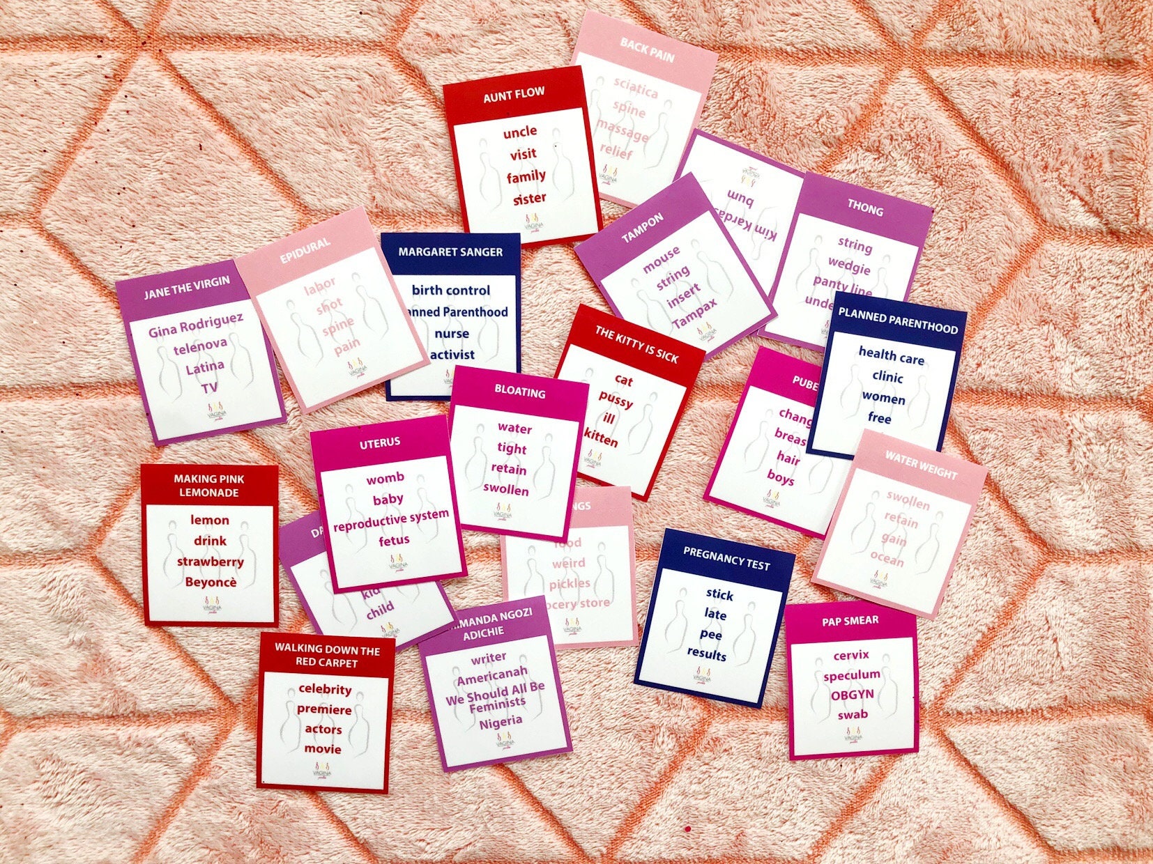 P is for Period Vagina Party Package First Moon Party Menstruation ...