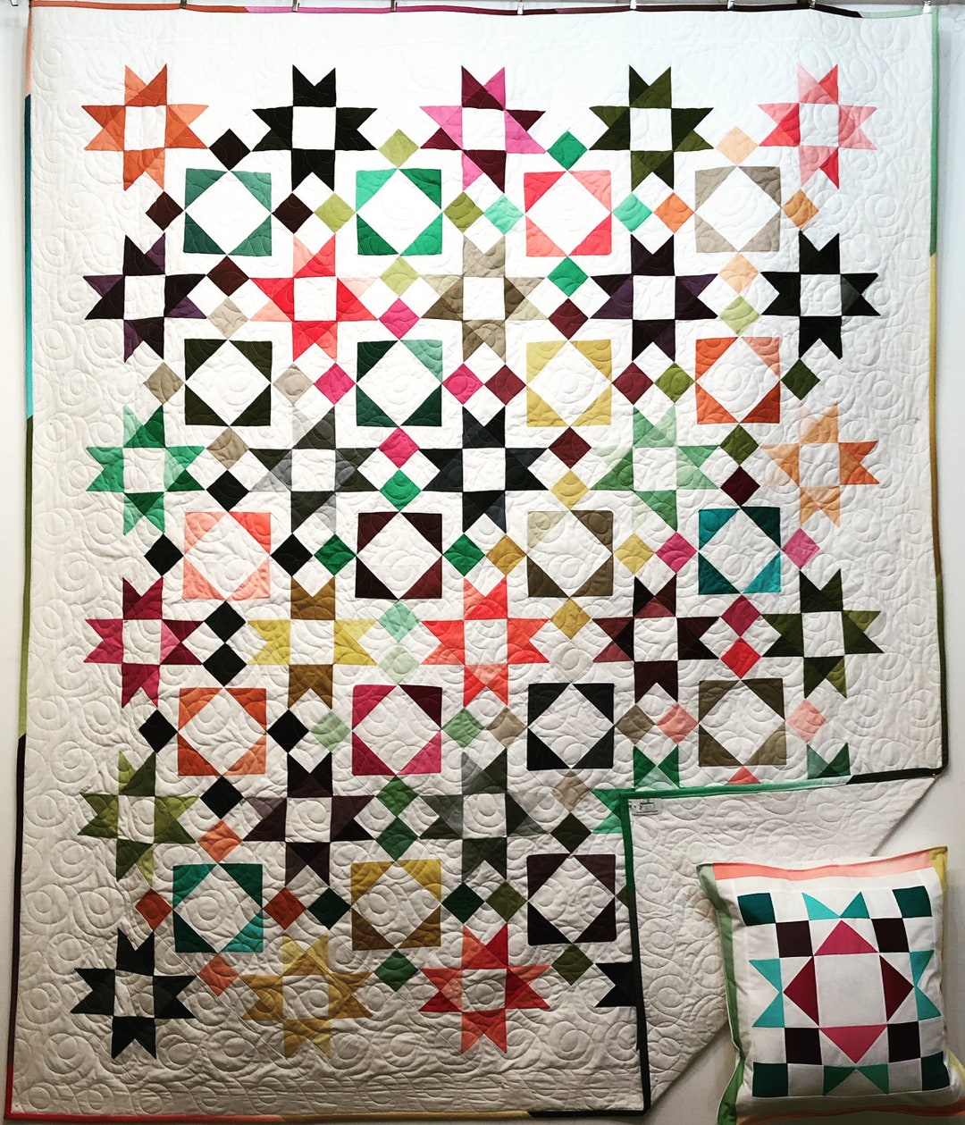 Moroccan Tiles Lap Quilt With Free Pillowcase 19032 T1 - Etsy