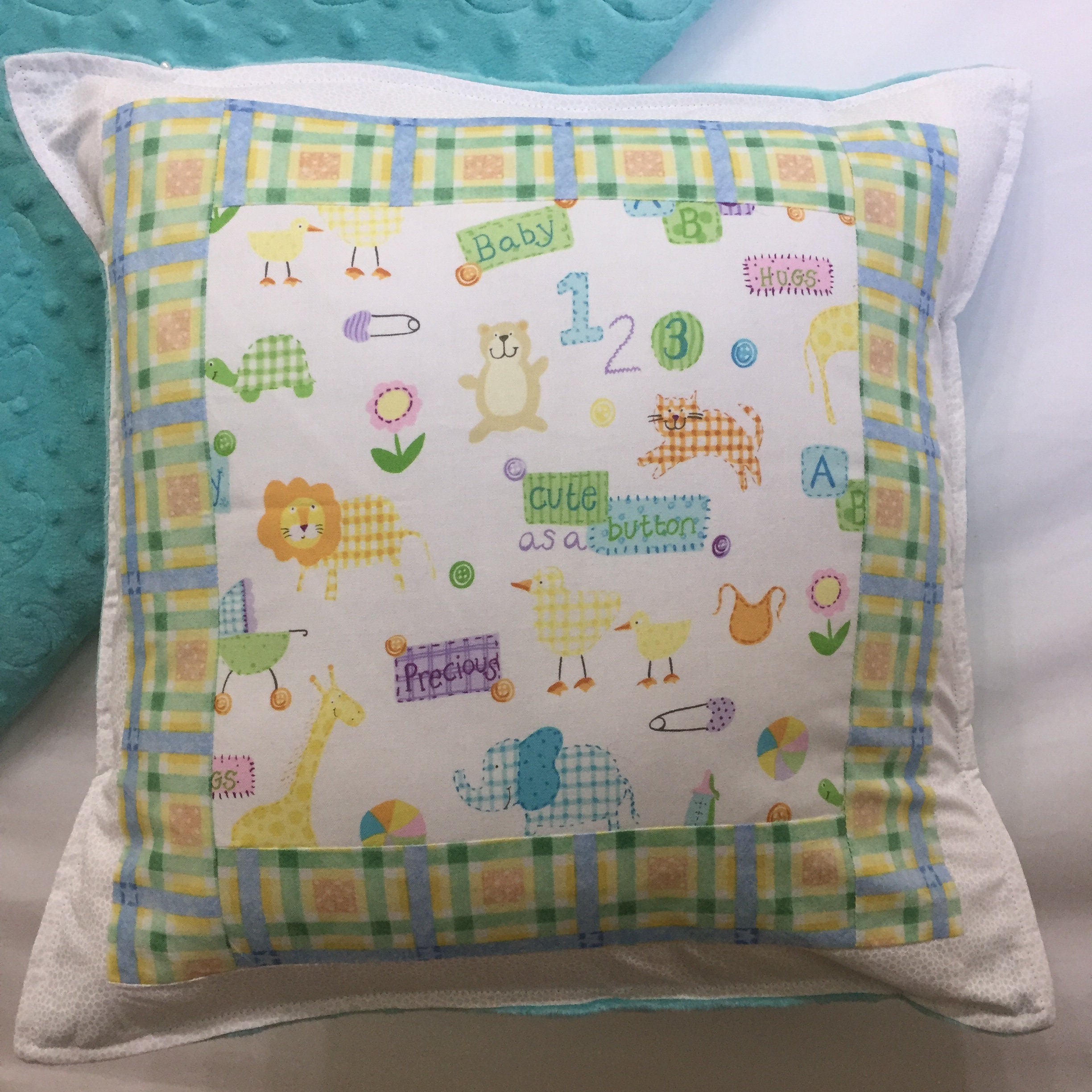ON SALE 20% OFF: Cute as a Button Baby Quilt With Free Pillowcase 16026 ...