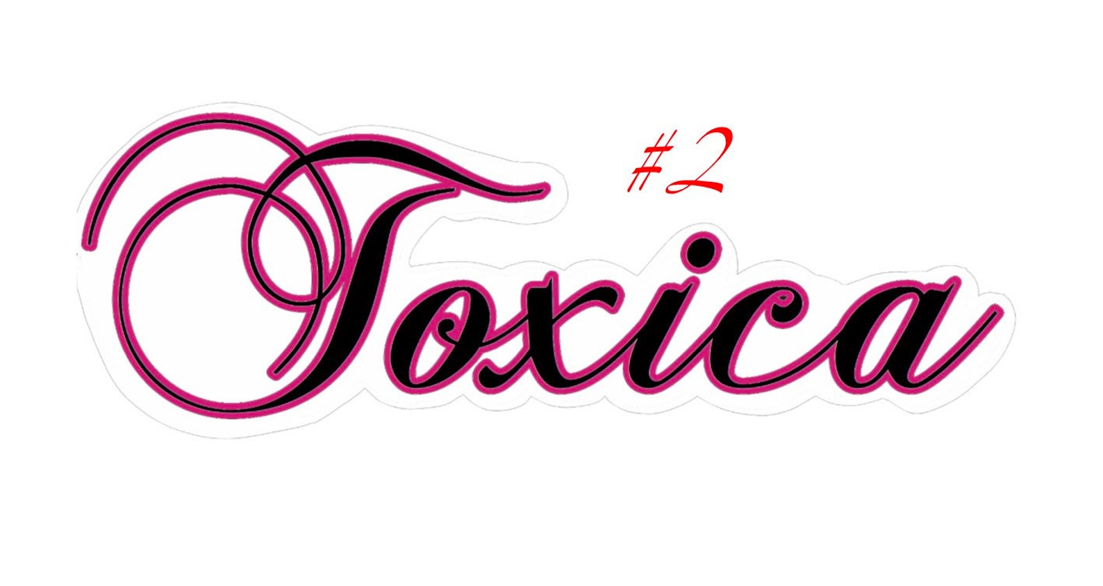 Toxica Stickers Toxic Stickers Cute Stickers Fun Stickers - Etsy