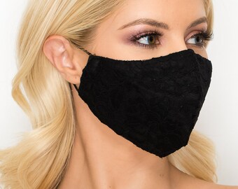 Face Lace Mask | Etsy