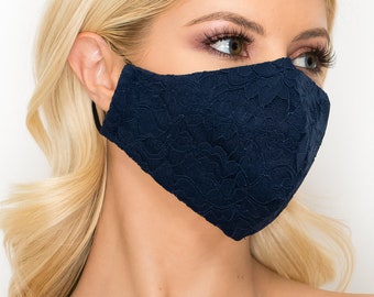 Lace Face Mask | Etsy