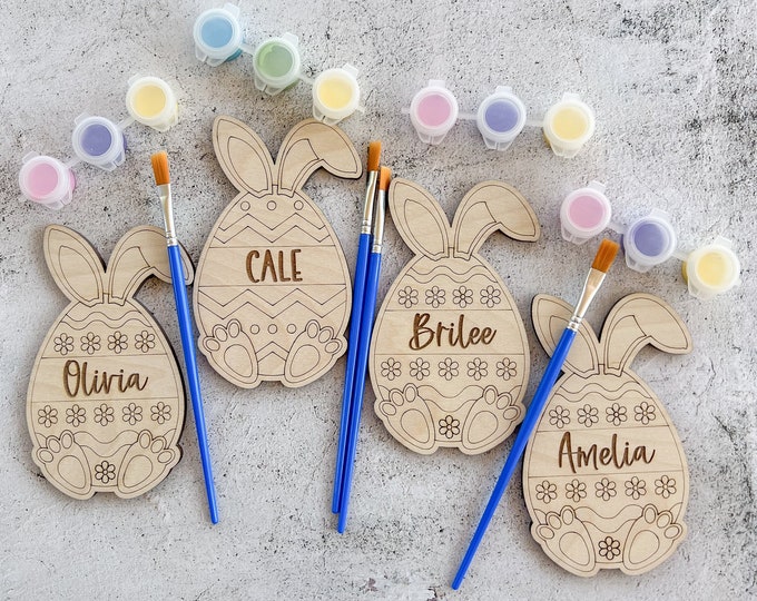 DIY Easter Paint Kit - Easter Egg Paint Kit - Custom Easter Egg Name ...