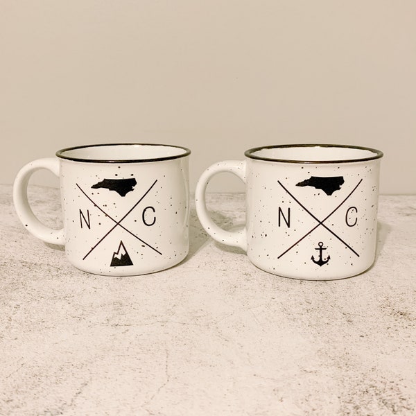 North Carolina Mug - Etsy
