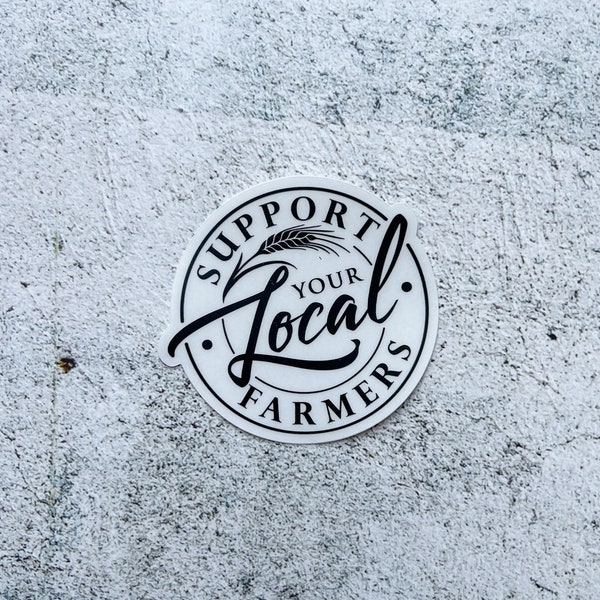 Farmer Sticker - Etsy