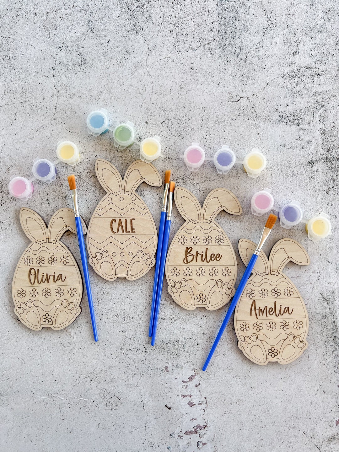 DIY Easter Paint Kit - Easter Egg Paint Kit - Custom Easter Egg Name ...