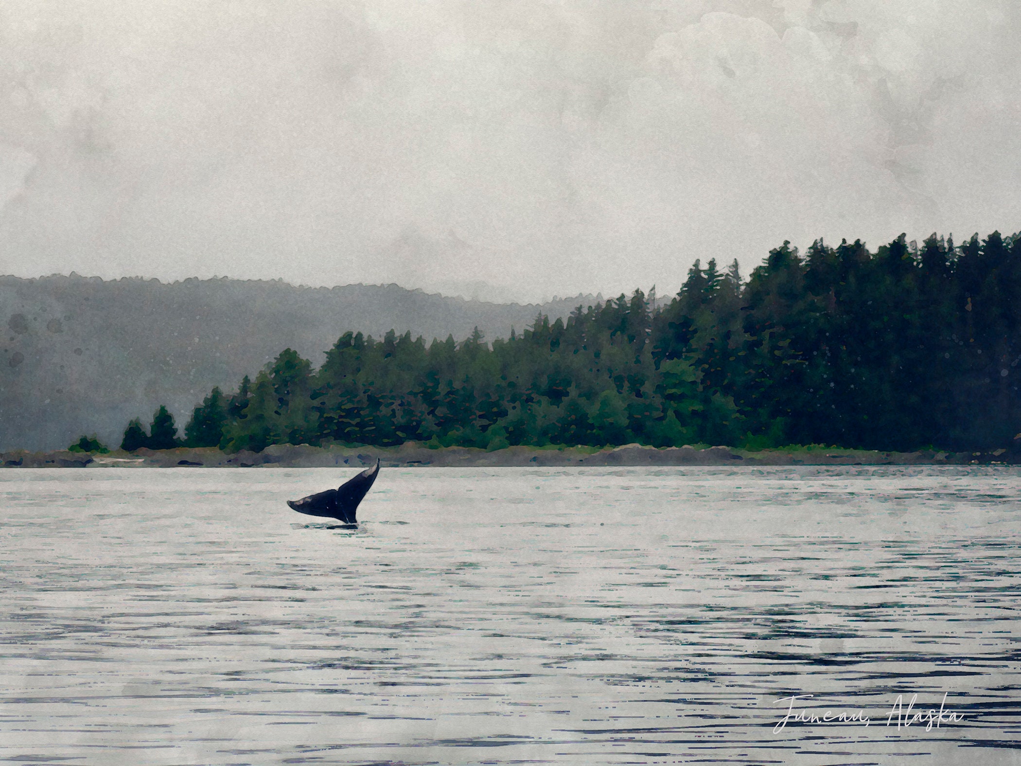 Juneau Whale Tail Bowl Pottery