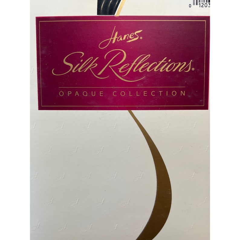 Vintage 1996 Hanes Silky Reflections Silky Opaque Pantyhose Control Top ...