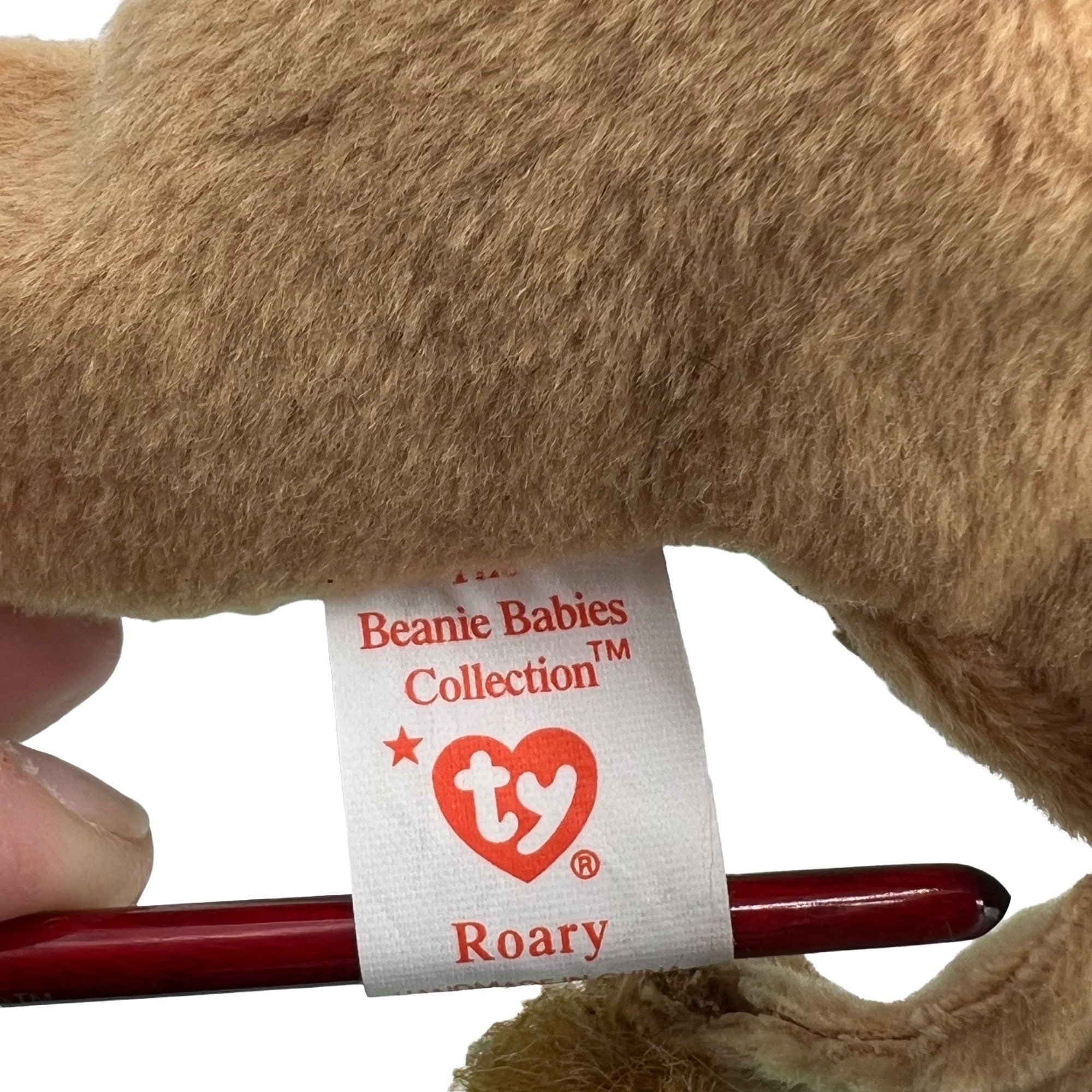 Rare Ty Beanie Baby Roary the Lion Mint Condition 1996 W/ PVC Pellets ...