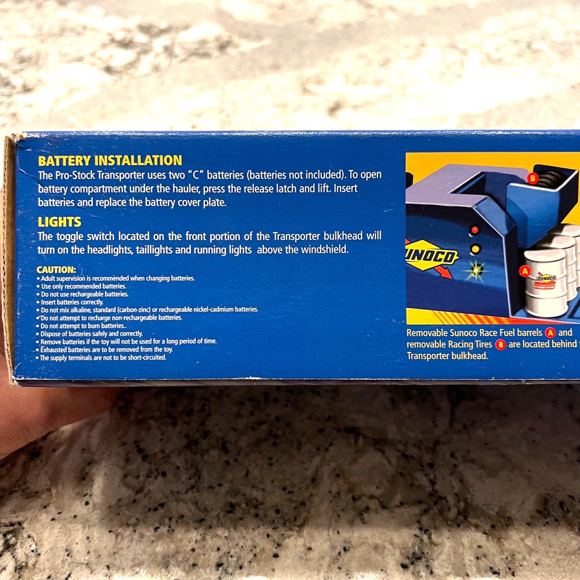 Sunoco 2000 Pro-stock Transporter With Stock Car Electric Propulsion ...