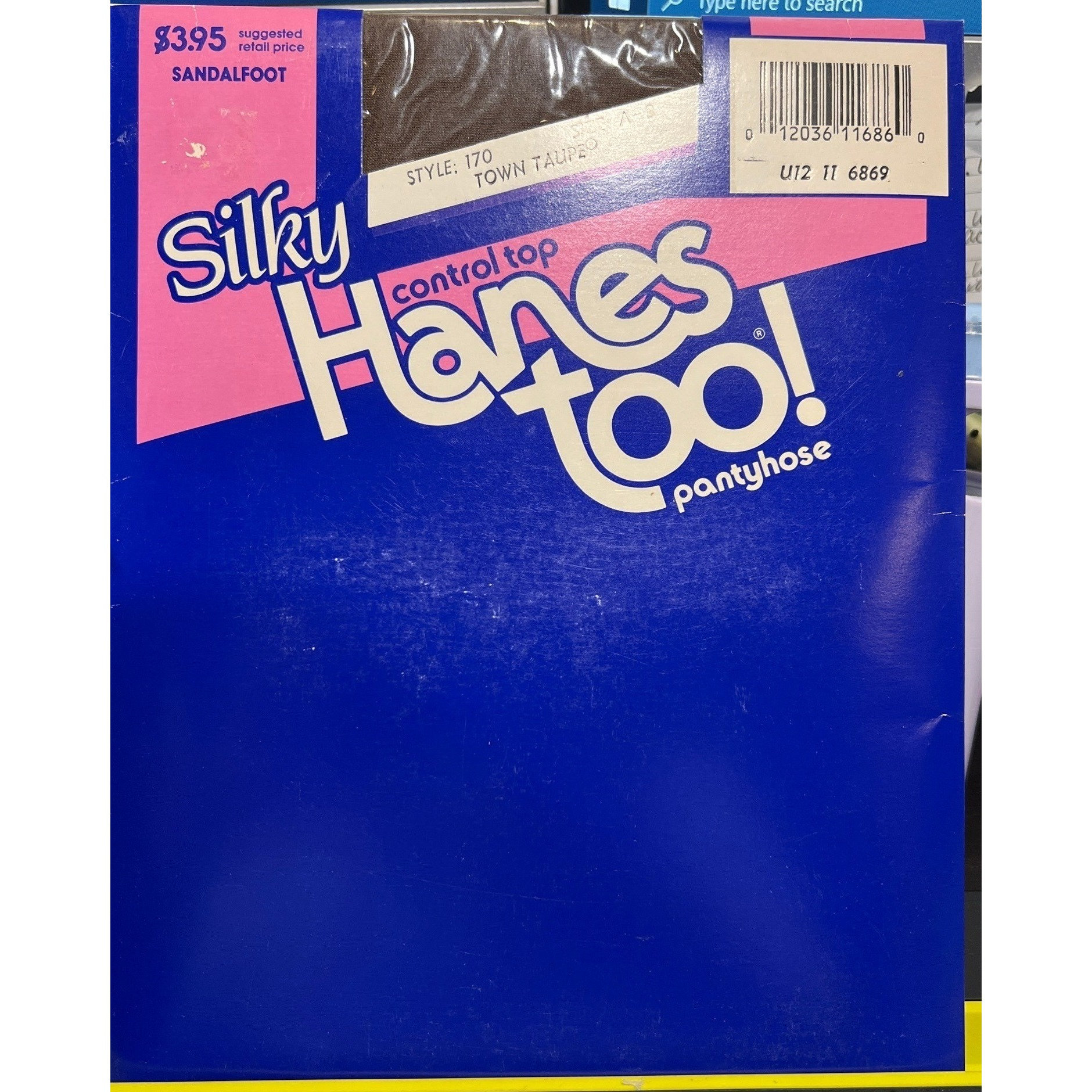 Vintage 1989 Silky Hanes Too Pantyhose Control Top Town Taupe - Etsy