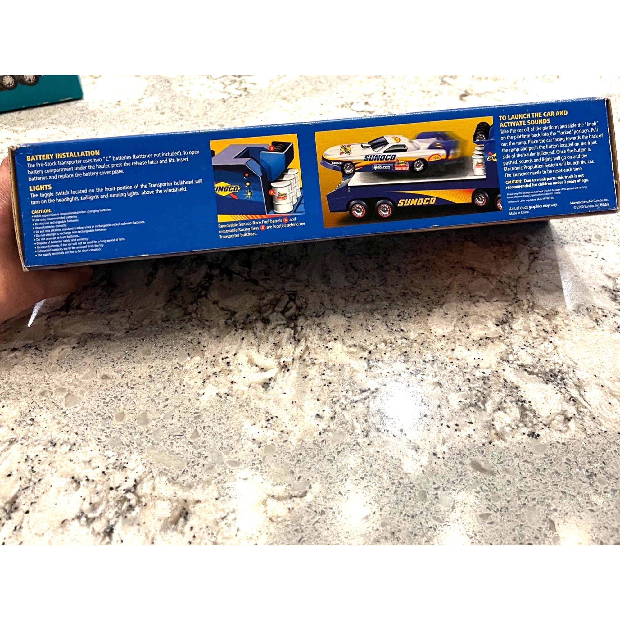 Sunoco 2000 Pro-stock Transporter With Stock Car Electric Propulsion ...