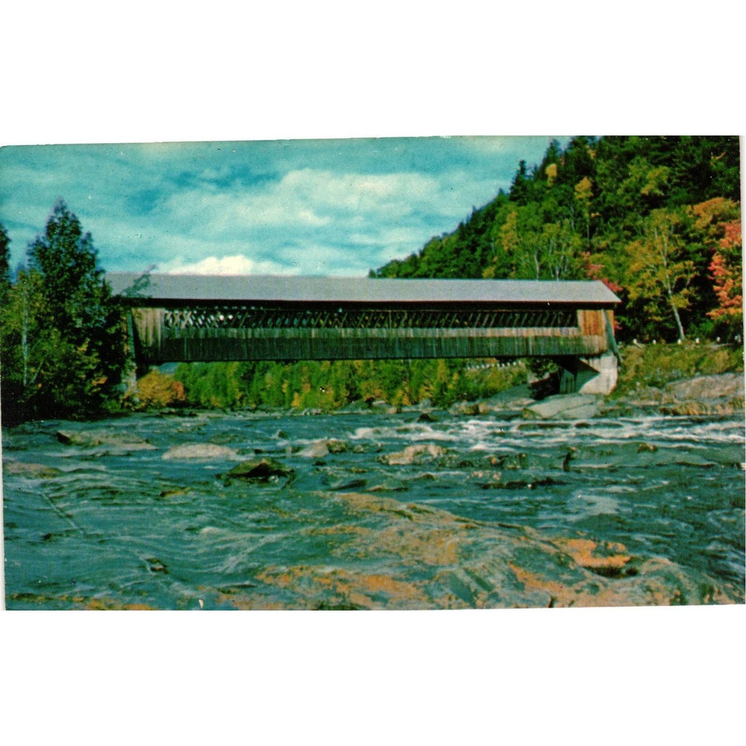 Bethlehem PA Covered Bridge Postcards Travel Souvenir Unposted Vintage ...