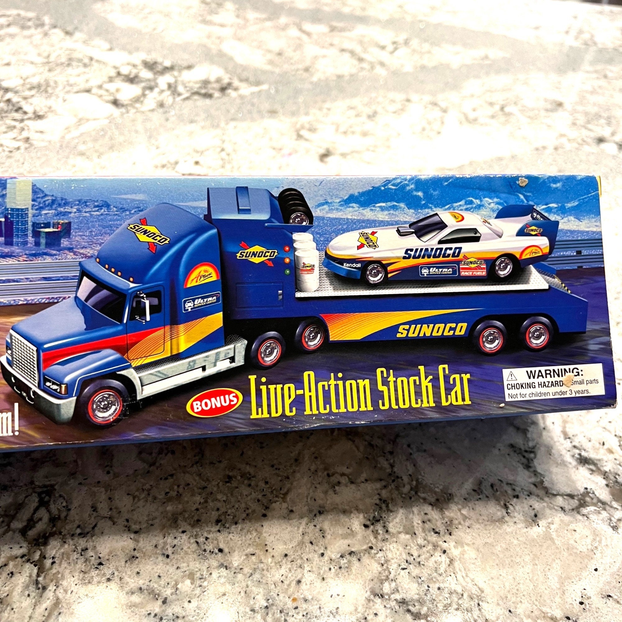 Sunoco 2000 Pro-stock Transporter With Stock Car Electric Propulsion ...