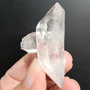 Rough Double Terminated Bridge Quartz Crystal - Etsy