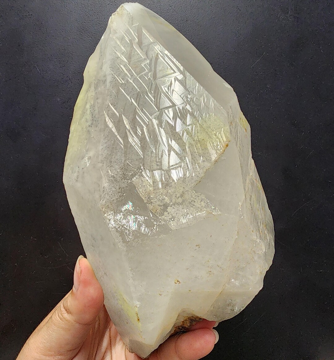 Rare Record Keeper Clear Quartz Point With Rutile - 4.7 Lb - Etsy