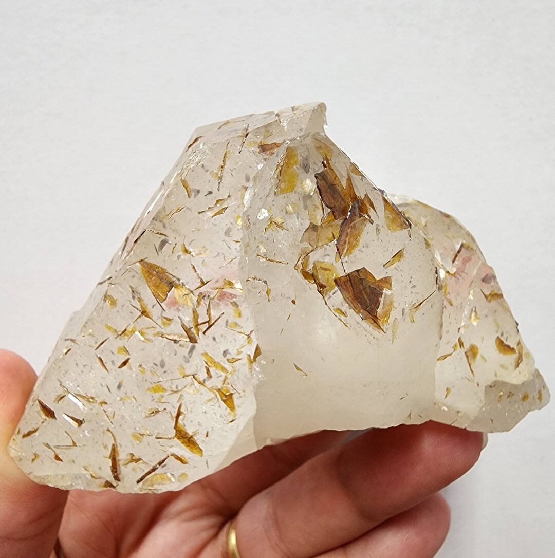 Rare Brookite Crystals on Quartz Cluster From Brazil - 0.57lb - Etsy