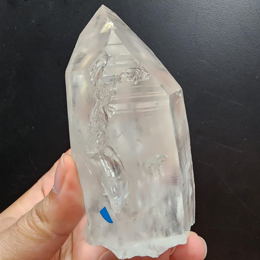 Rare Lightning Strike Lemurian Quartz From Brazil - 0.84lb - Etsy