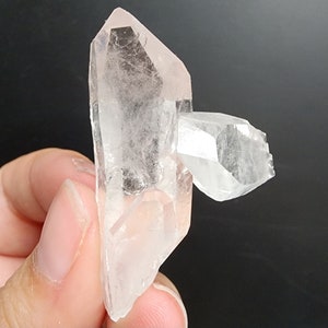 Rough Double Terminated Bridge Quartz Crystal - Etsy