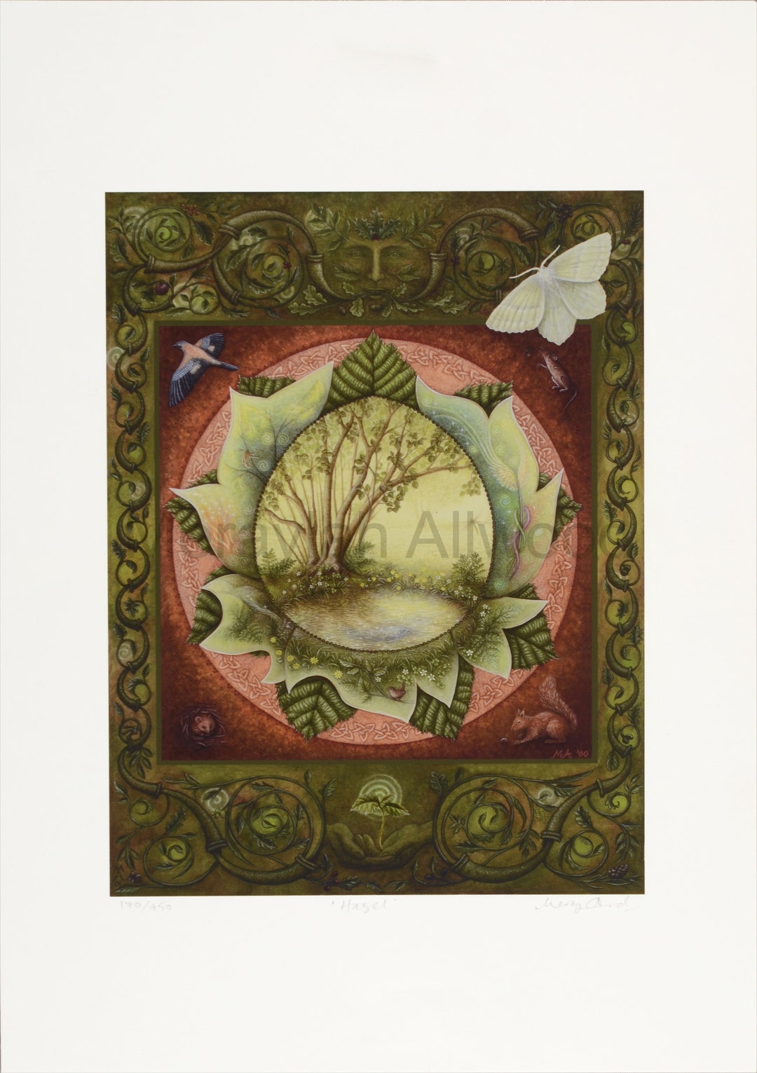 Limited Edition Print of "hazel" - Etsy