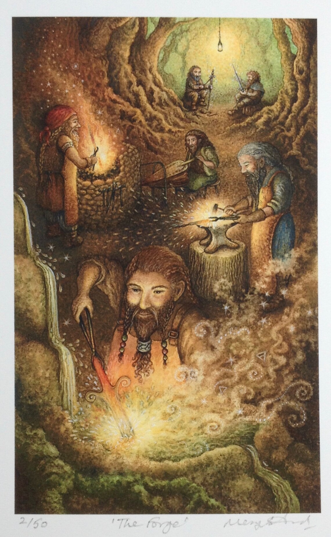 Limited Edition Print of the Forge. - Etsy