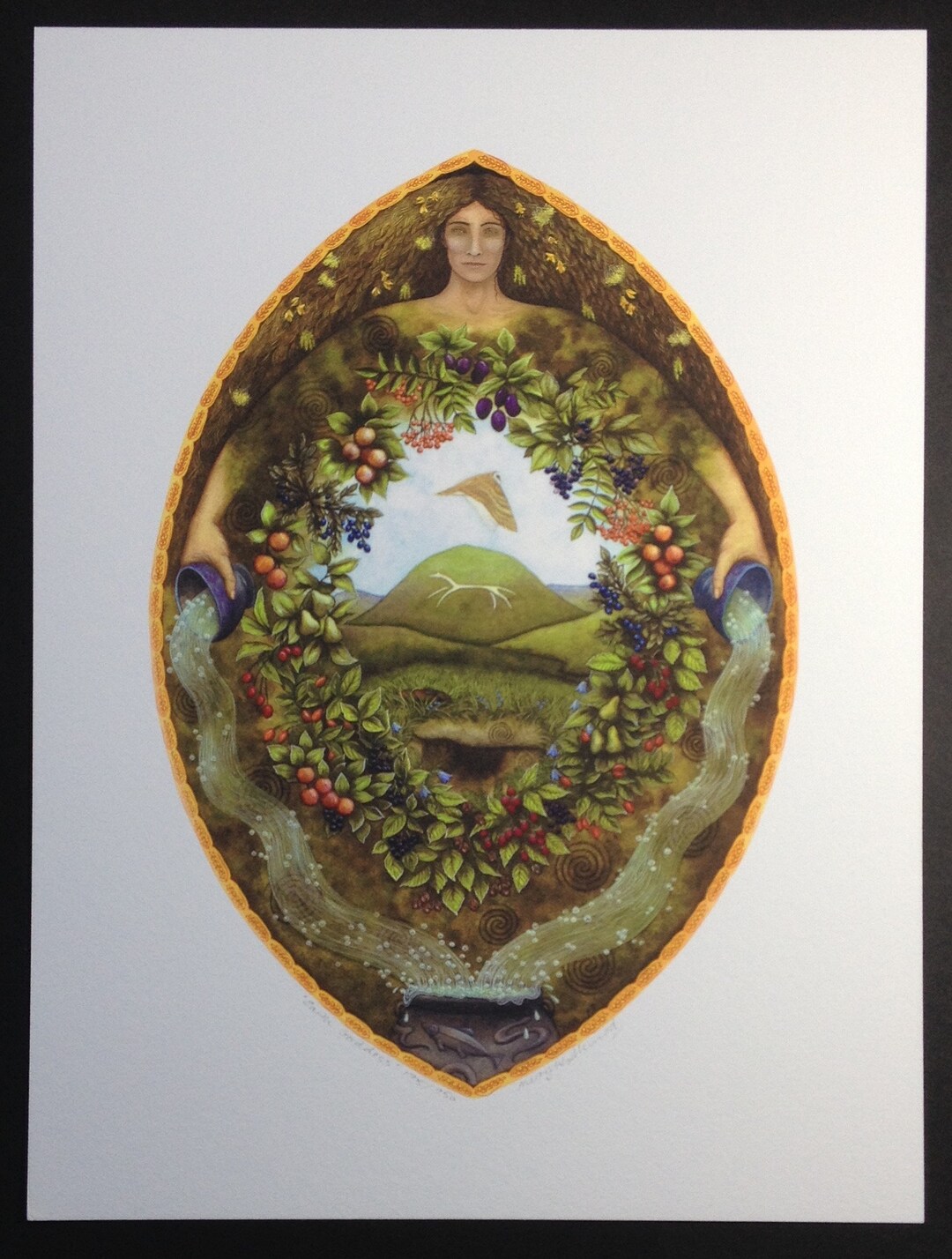 Limited Edition Print of "earth Goddess". - Etsy