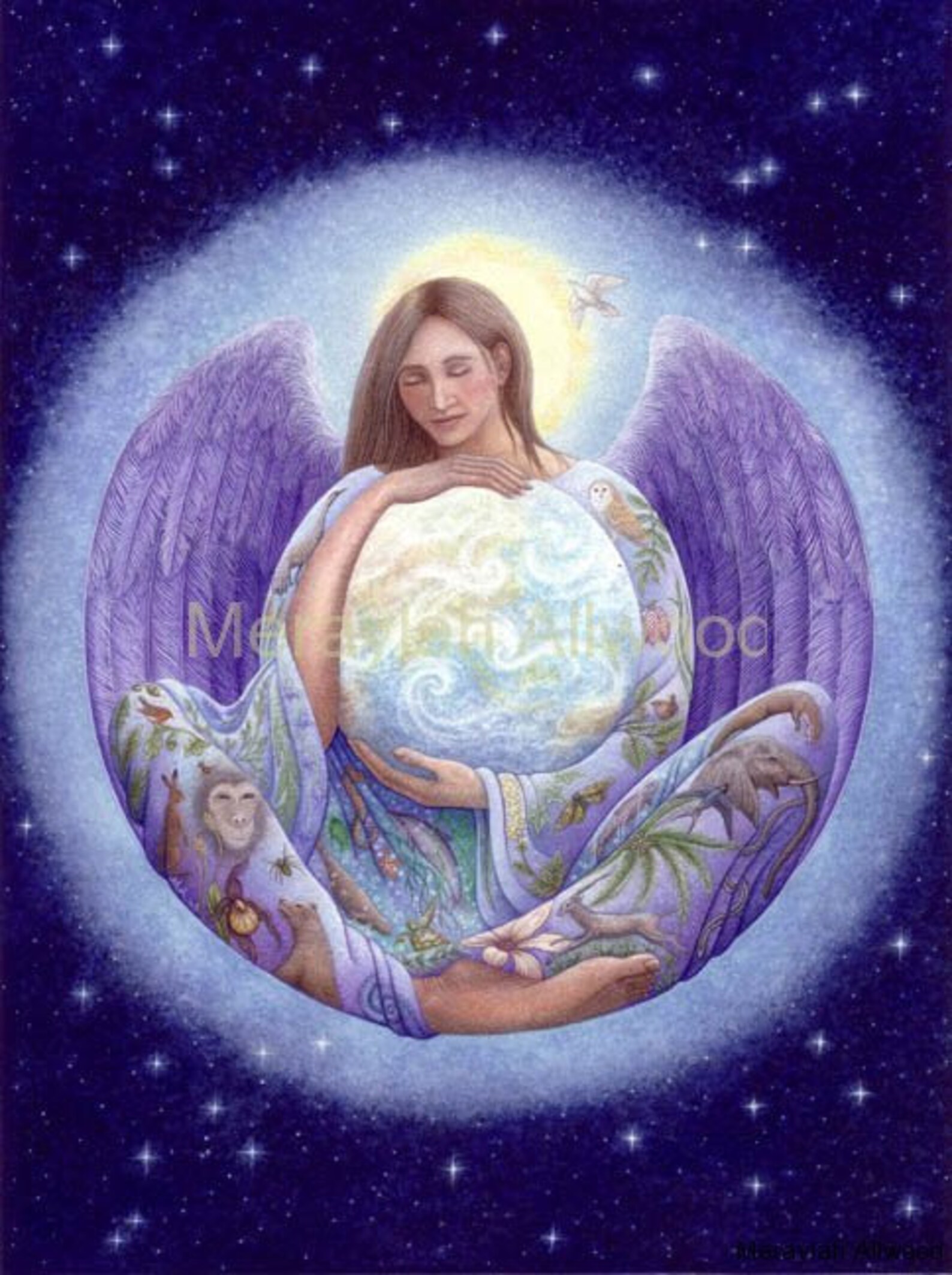Limited Edition Print: “earth Angel” - Etsy