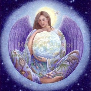 Limited Edition Print: “earth Angel” - Etsy