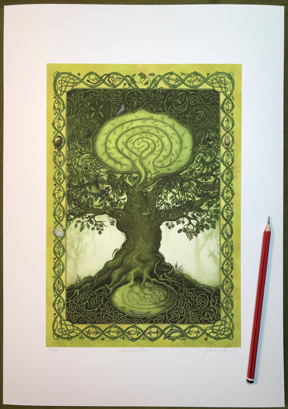 Limited Edition Print of "journey Tree". - Etsy