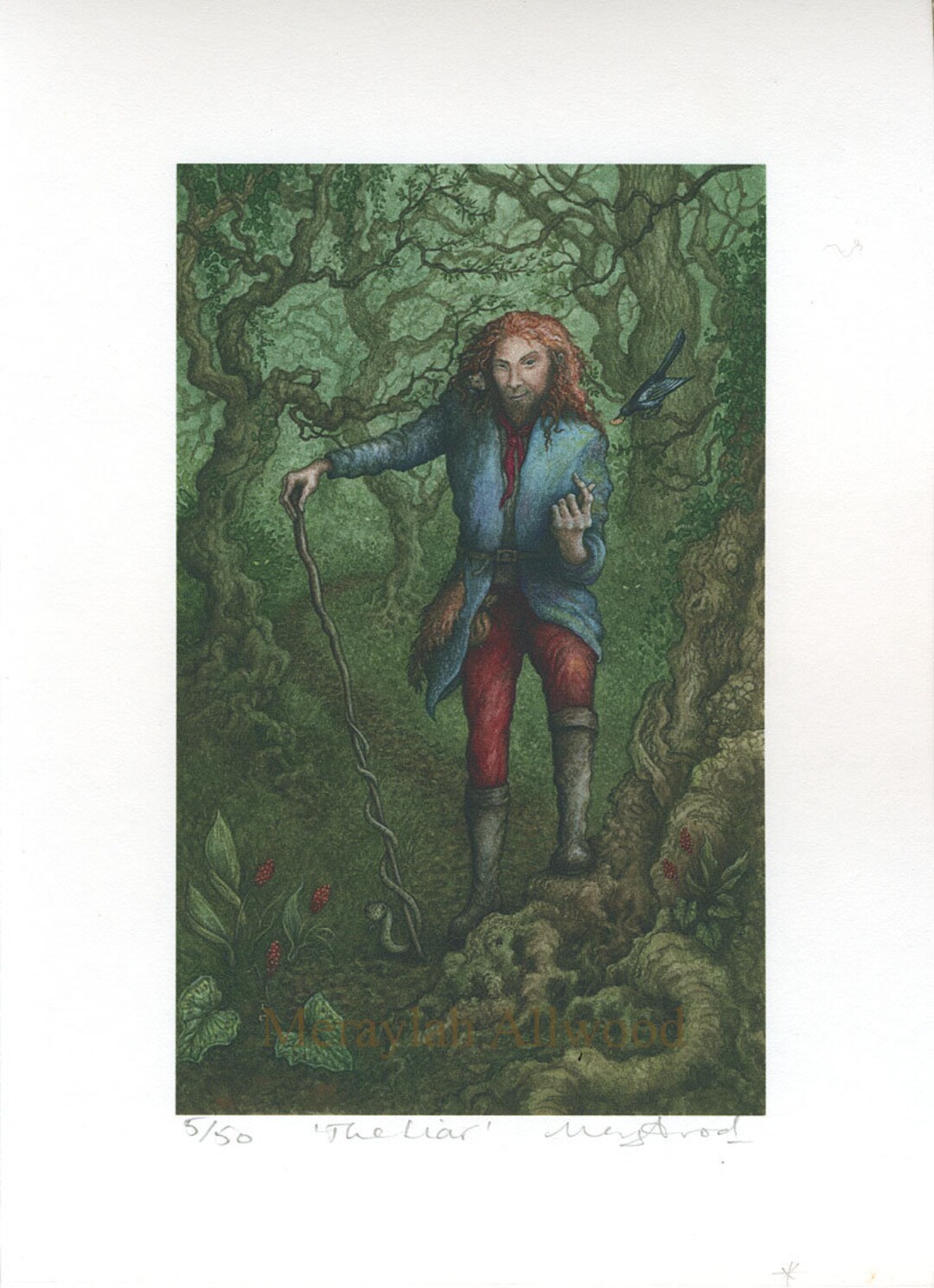 Limited Edition Print of “the Liar”. - Etsy